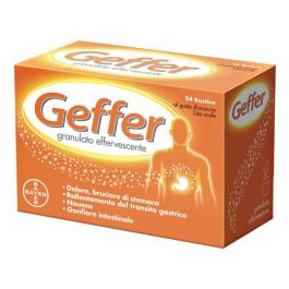 GEFFER - GRANULATO EFFERVESCENTE -24 BUSTINE 5G